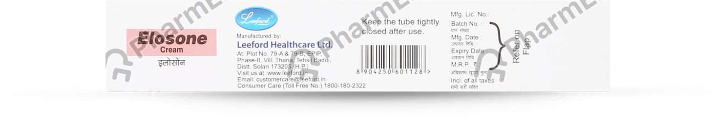 Elosone 0.1 %W/W Cream (10): Uses, Side Effects, Price & Dosage | PharmEasy