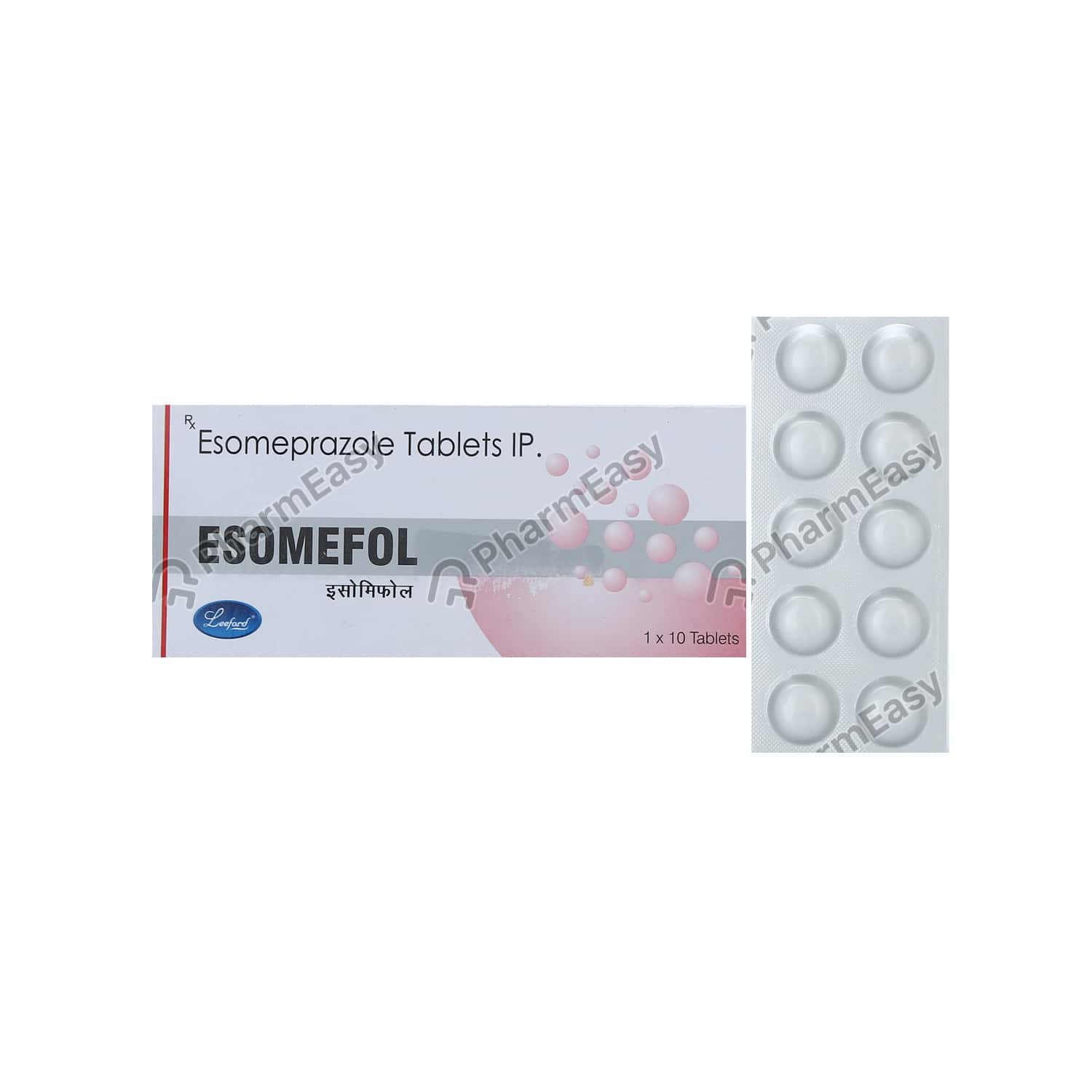Esomefol 40 MG Tablet (10) - Uses, Side Effects, Dosage, Composition ...