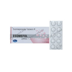 Esomefol 40 MG Tablet (10) - Uses, Side Effects, Dosage, Composition ...