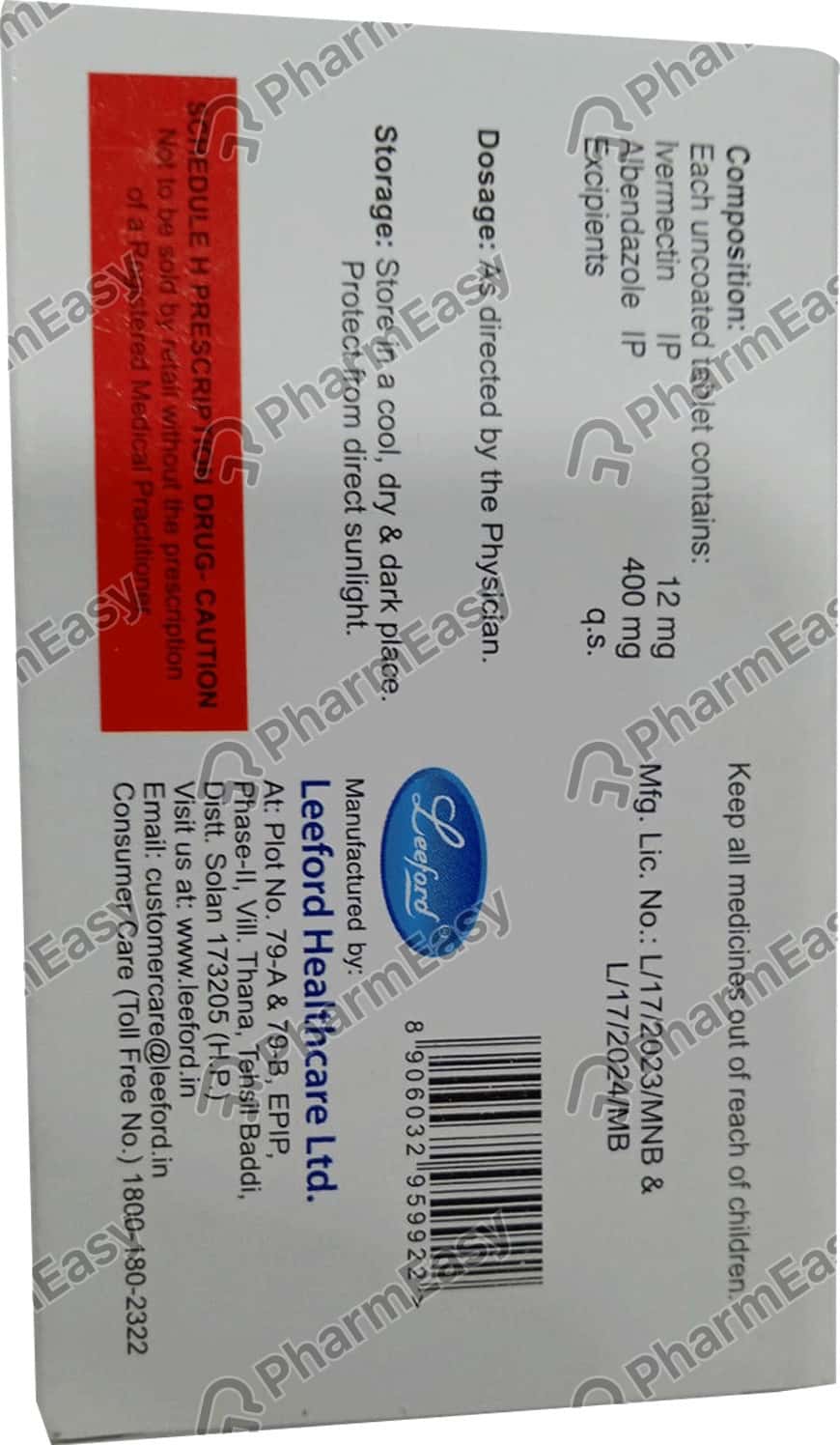 Evimectin A Strip Of 1 Tablet: Uses, Side Effects, Price & Dosage ...