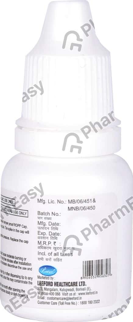 Eyelet 0.5 %W/V Eye Drop (10): Uses, Side Effects, Price & Dosage ...