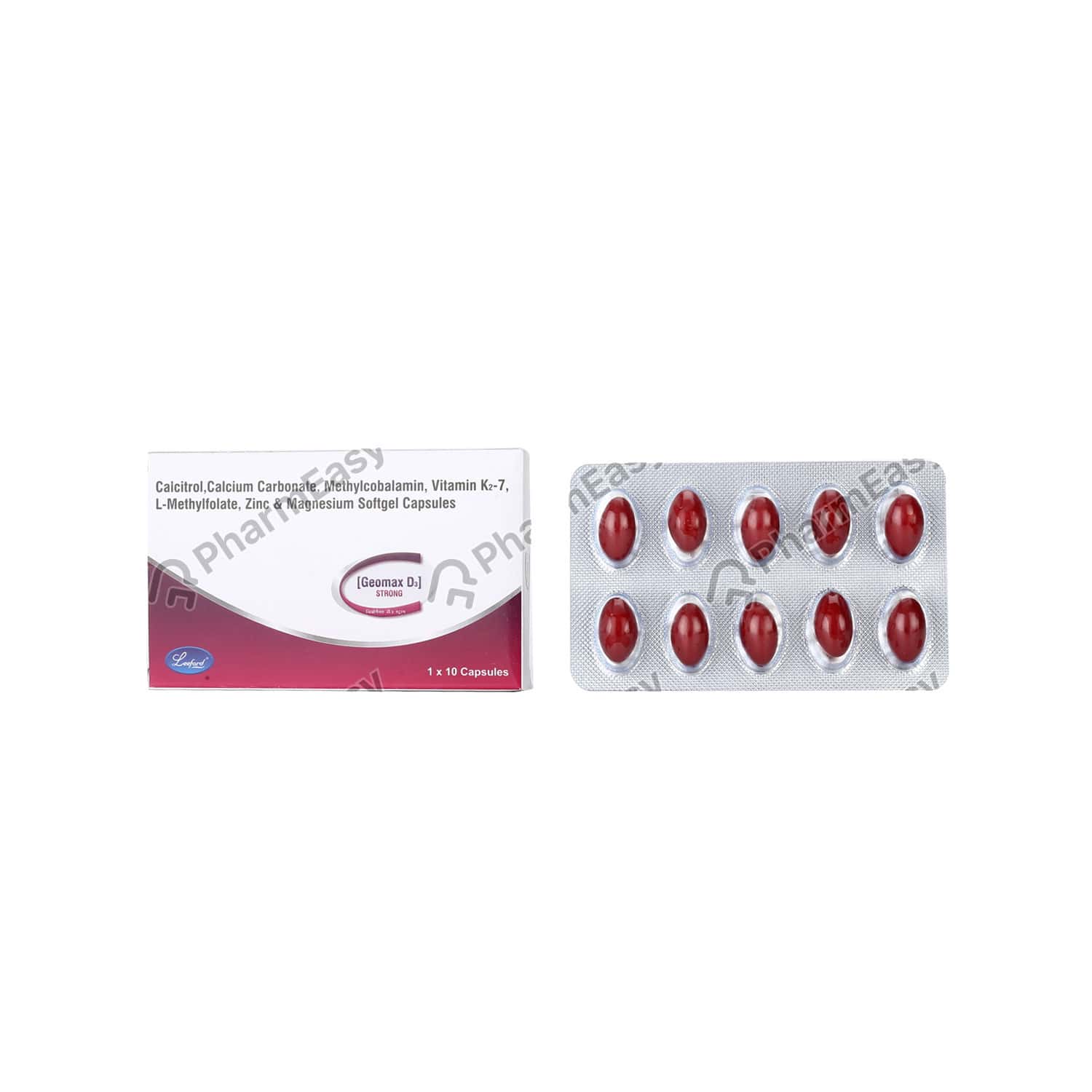 Buy Geomax D3 Strong Softgel Online at Flat 18% OFF* | PharmEasy