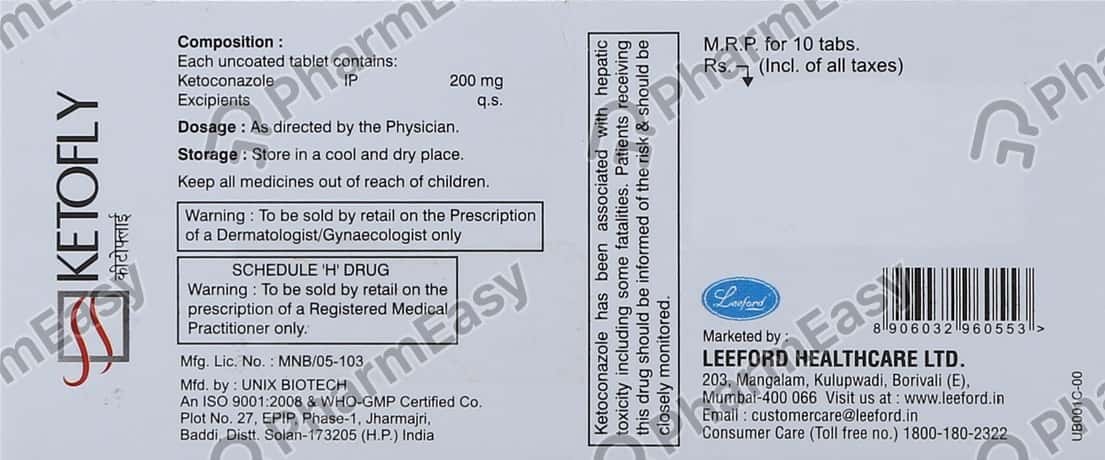 Ketofly 200 MG Tablet (10): Uses, Side Effects, Price & Dosage | PharmEasy