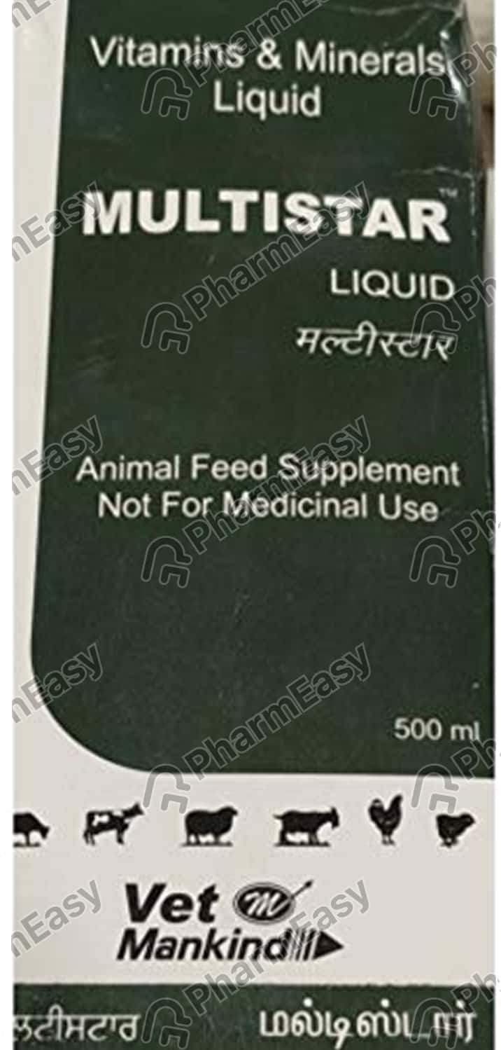 Buy Multistar Vet Syrup (500) Online & Save Up to 24% at PharmEasy