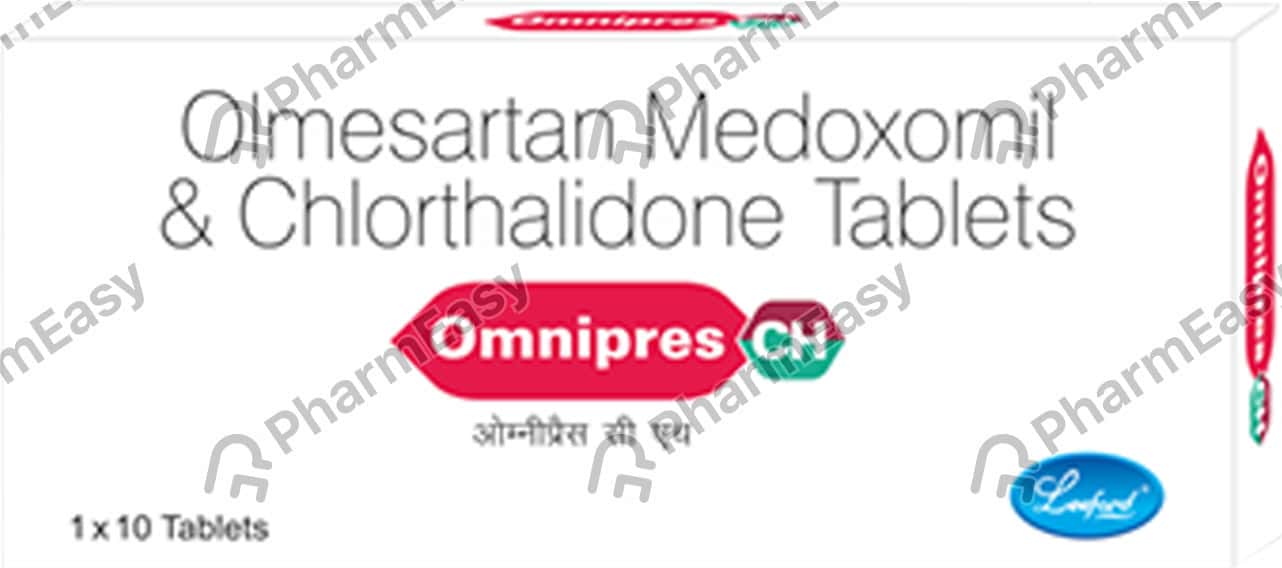 Omnipres Ch 20/12.5mg Strip Of 10 Tablets: Uses, Side Effects, Price ...