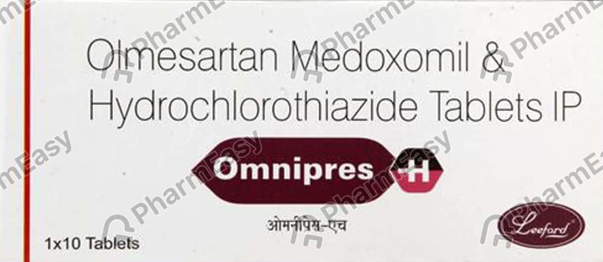 Omnipres H 20mg Strip Of 10 Tablets: Uses, Side Effects, Price & Dosage ...