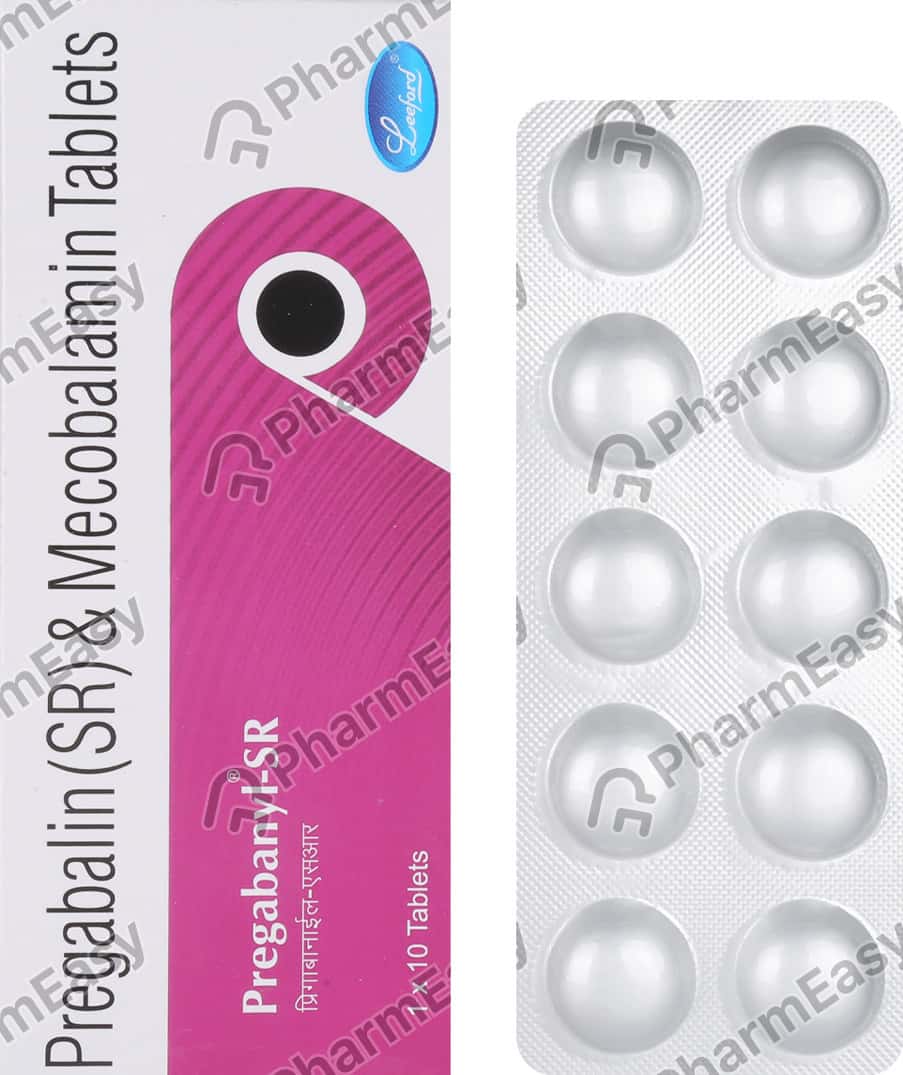 Pregabanyl Sr Strip Of 10 Tablets: Uses, Side Effects, Price & Dosage ...