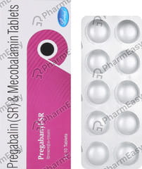 Pregabanyl Sr Strip Of 10 Tablets: Uses, Side Effects, Price & Dosage ...