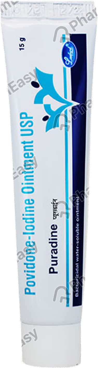 Puradine 5 % Ointment (15): Uses, Side Effects, Price & Dosage | PharmEasy