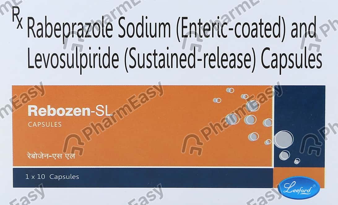 Rebozen 20 Sl Strip Of 10 Capsules: Uses, Side Effects, Price & Dosage ...