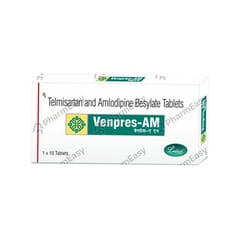 Buy Venpres Am Tab Online at Flat 18% OFF* | PharmEasy