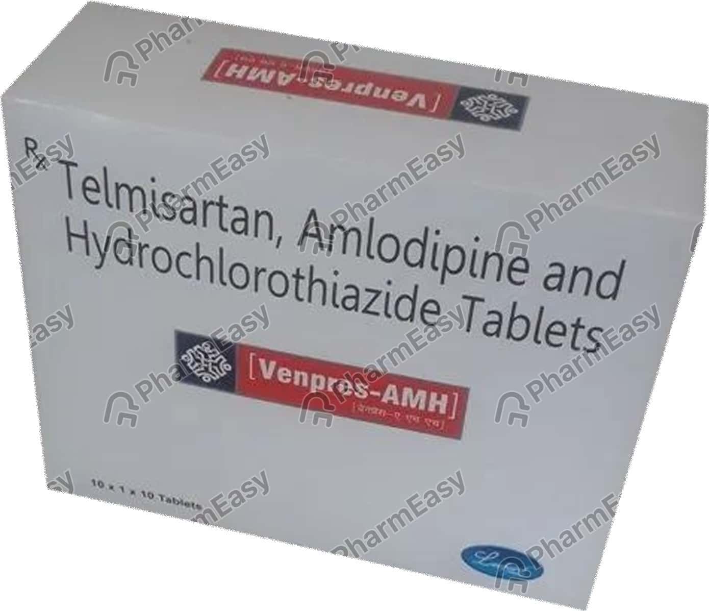 Tele Amh Strip Of 10 Tablets: Uses, Side Effects, Price & Dosage | PharmEasy
