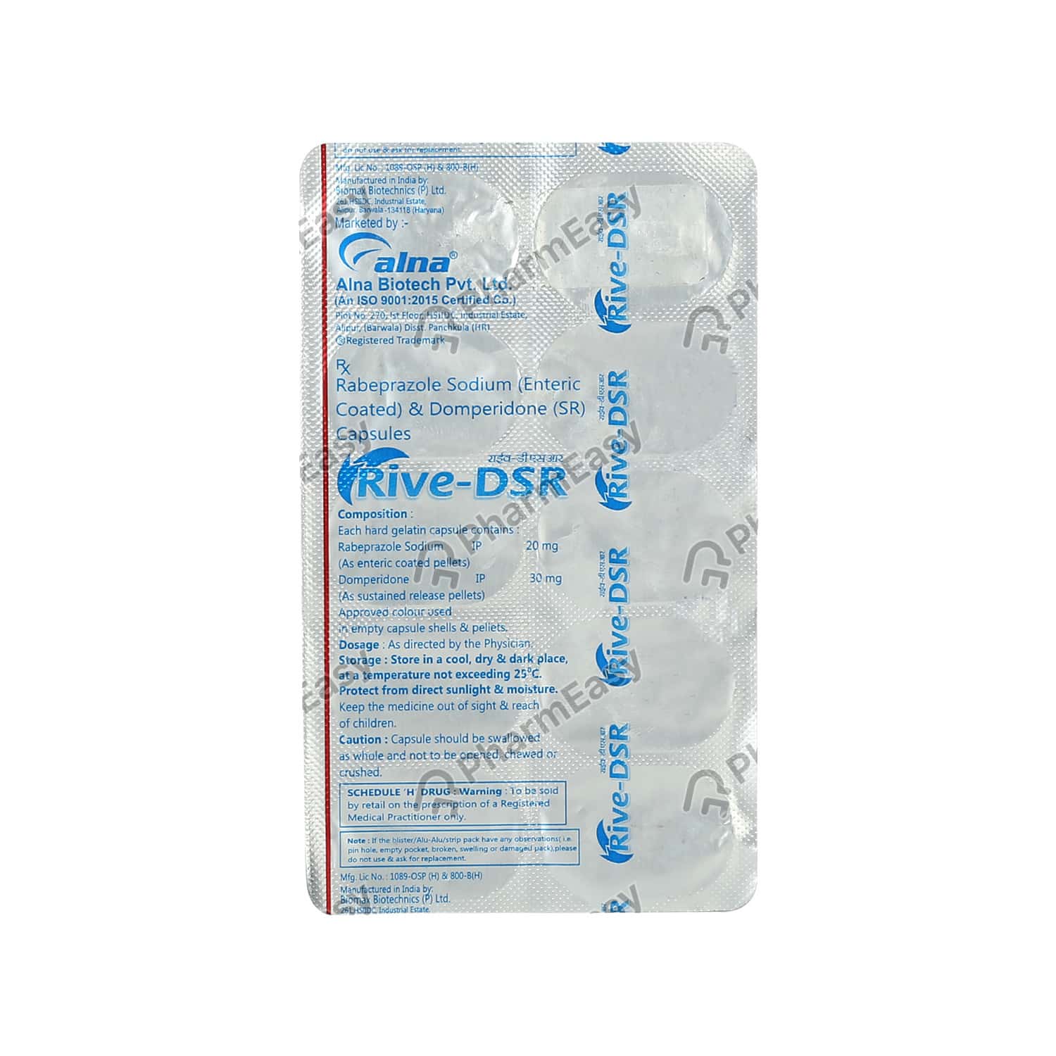 Rive Dsr Capsule: Uses, Side Effects, Price & Dosage | PharmEasy