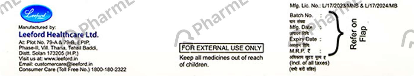 Vovedic Plus Gel 15gm: Uses, Side Effects, Price & Dosage | PharmEasy