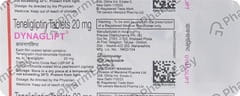 Dynaglipt 20 MG Tablet (10): Uses, Side Effects, Price & Dosage | PharmEasy