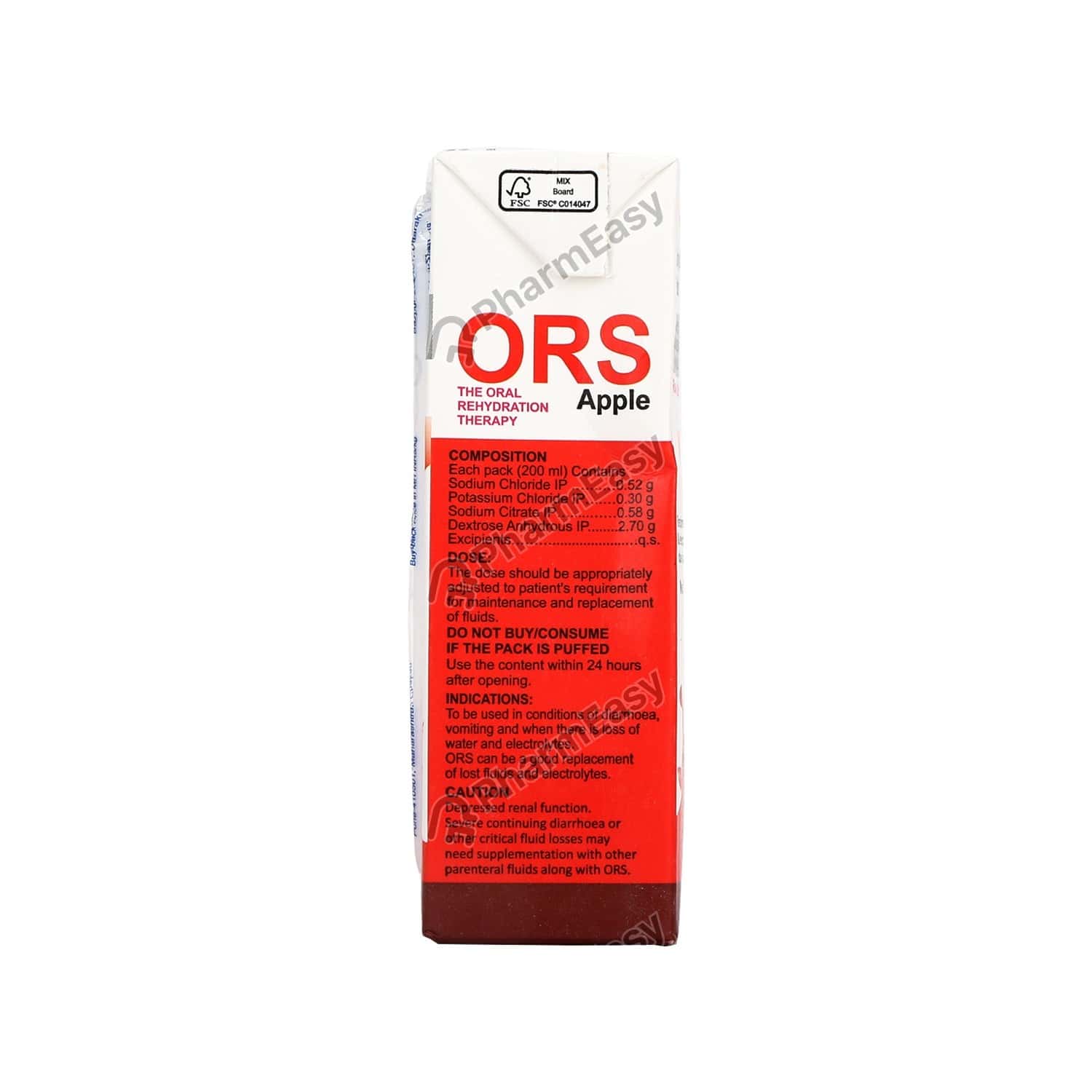 Ors Apple Flavour Tetrapack Of 200ml Liquid: Uses, Side Effects, Price ...