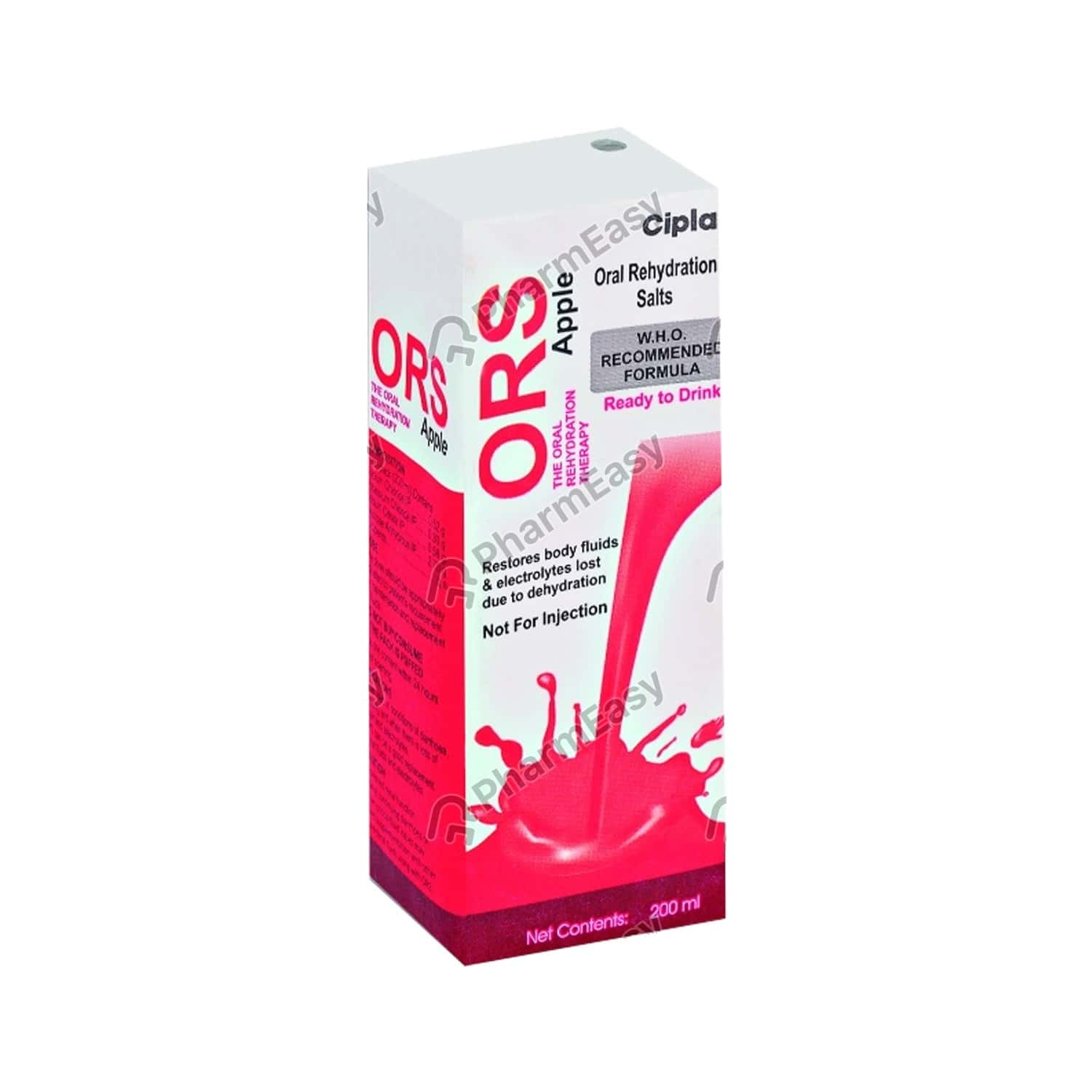 Ors Apple Flavour Tetrapack Of 200ml Liquid: Uses, Side Effects, Price ...
