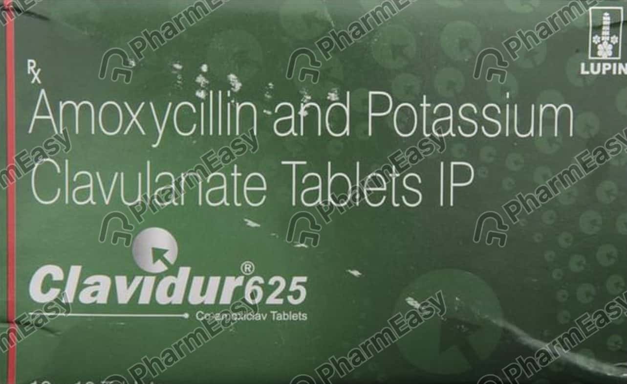 Clavicad Cv 625mg Tablets 10'S: Uses, Side Effects, Price & Dosage ...