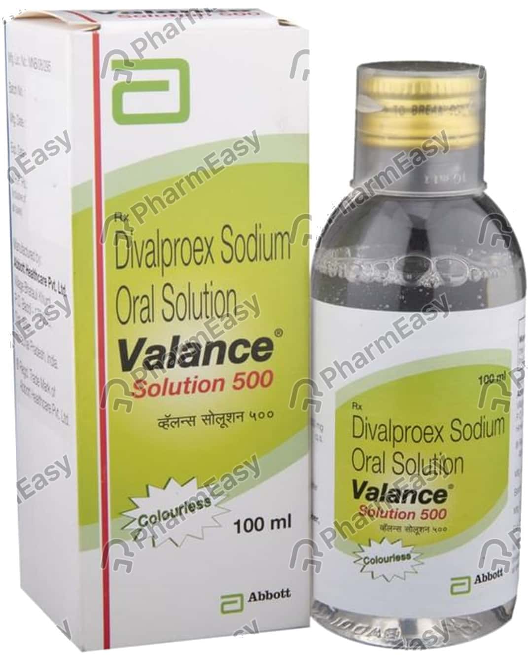 Buy Valance 500 MG/5ML Oral Solution (100) Online at Flat 15% OFF ...