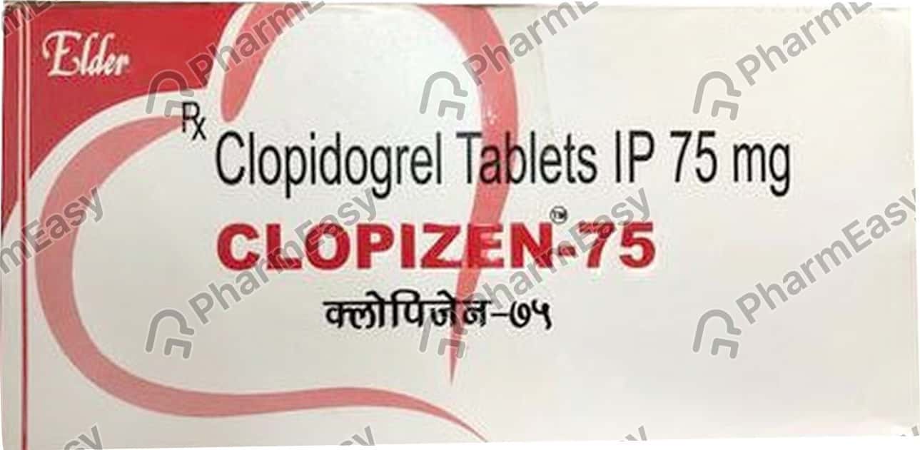 Clopizen 75 MG Tablet (10): Uses, Side Effects, Price & Dosage | PharmEasy