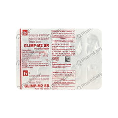 Glimp M 2mg Sr Strip Of 10 Tablets - Uses, Side Effects, Dosage ...