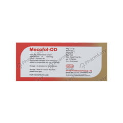 Buy Mecofol Od 1.5 MG Tablet (10) Online at Flat 18% OFF* | PharmEasy