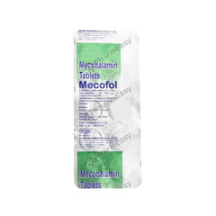 Buy Mecofol 500 MCG Tablet (10) Online at Flat 18% OFF* | PharmEasy
