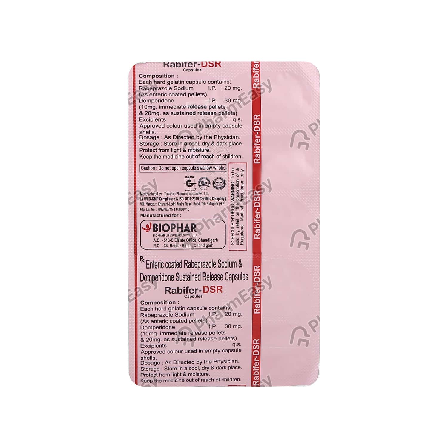 Rabifer Dsr Capsule - Uses, Side Effects, Dosage, Composition & Price ...