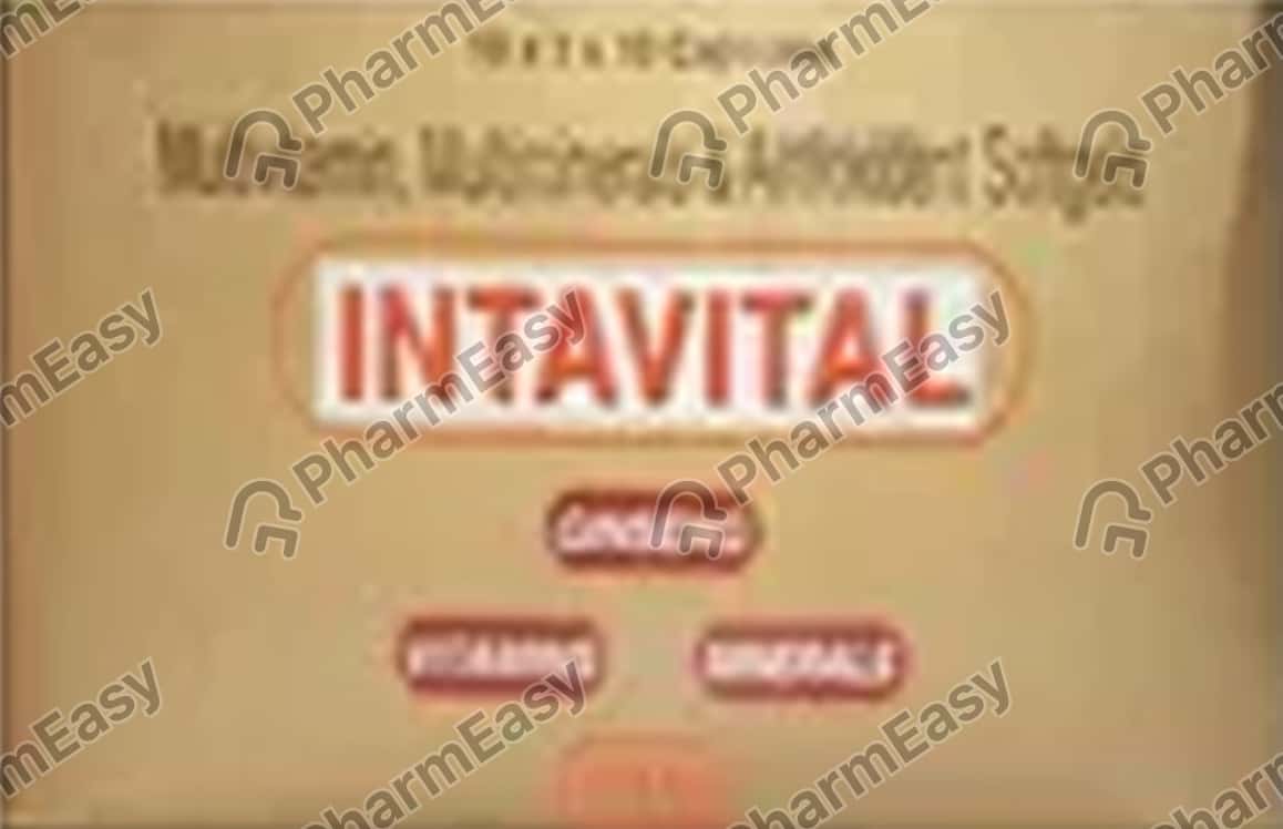 Buy Intavital Strip Of 10 Capsules Online at Flat 15% OFF | PharmEasy