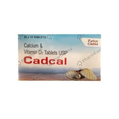 Cadcal 500 MG Tablet (15) - Uses, Side Effects, Dosage, Composition ...
