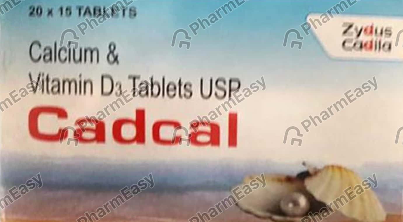 Cadcal Tablet: Uses, Side-effects, Price, Dosage & More Info - PharmEasy