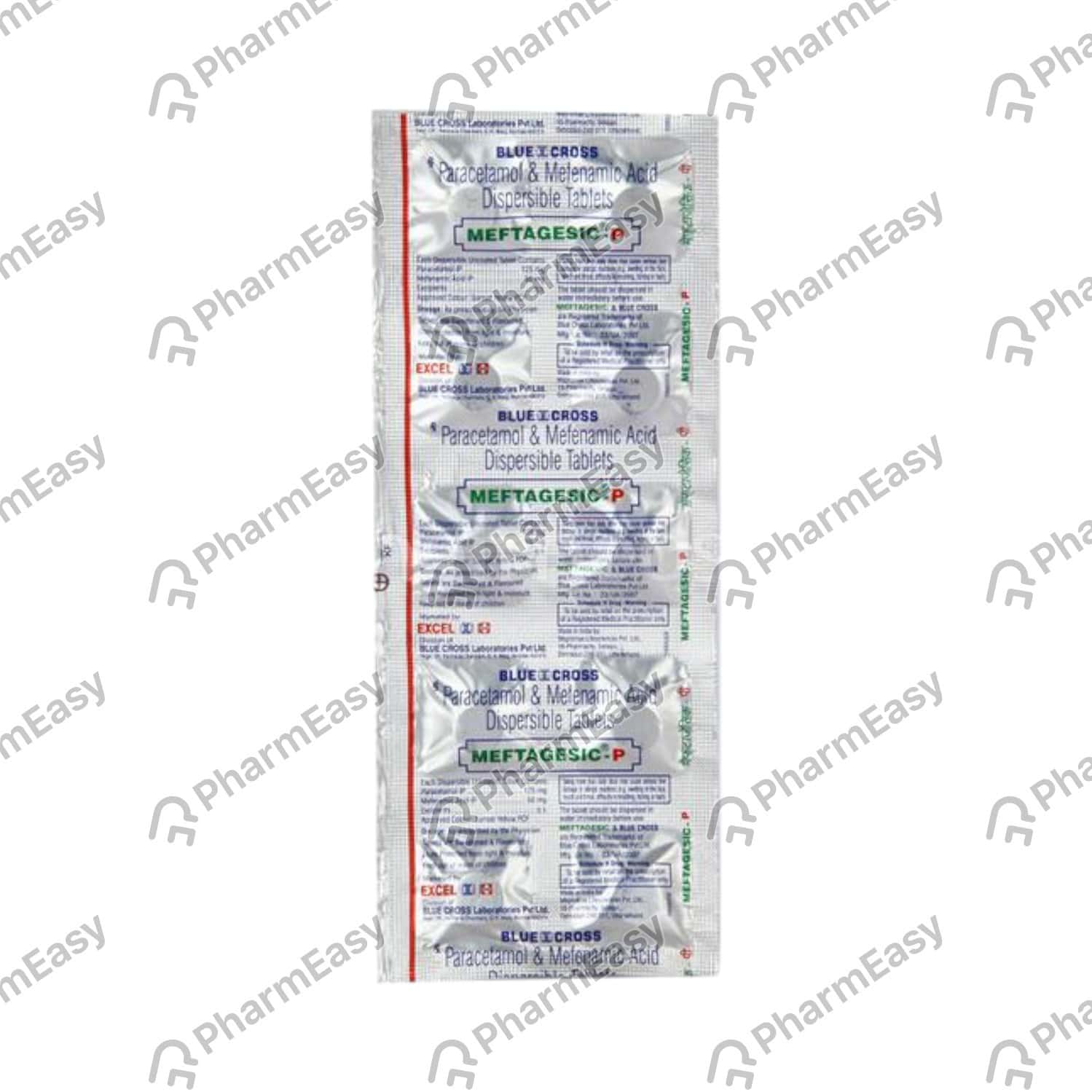 Meftagesic P Strip Of 10 Dispersible Tablets: Uses, Side Effects, Price ...