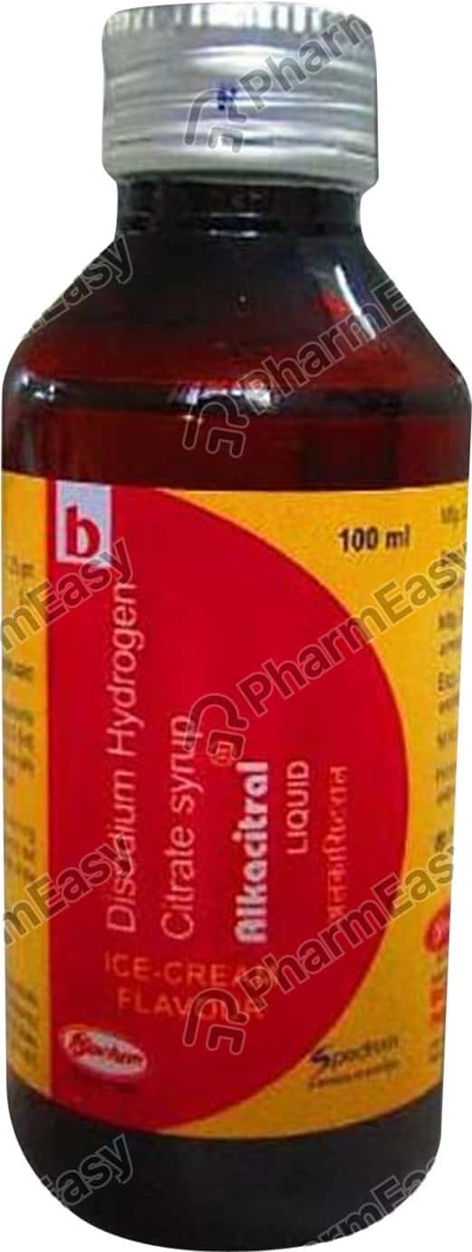 Alkacitral 1.25 MG Syrup (100): Uses, Side Effects, Price, Dosage ...