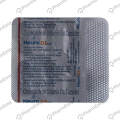 Neuro D3 60000 IU Capsule (4): Uses, Side Effects, Price & Dosage ...