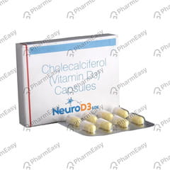 Neuro D3 60000 IU Capsule (4): Uses, Side Effects, Price & Dosage ...