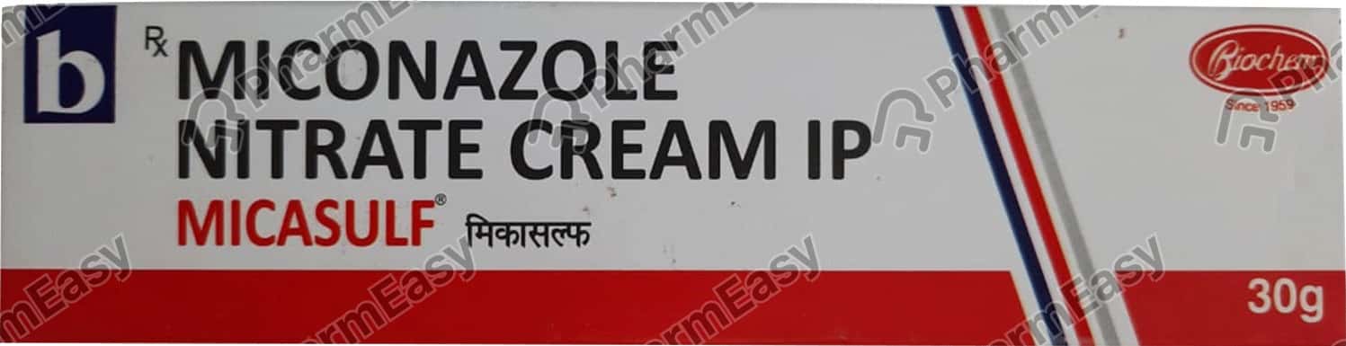 Micasulf 2 % Cream (30): Uses, Side Effects, Price & Dosage | PharmEasy