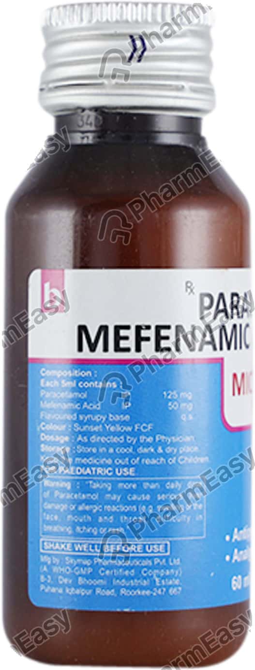 Mictal Plus Syrup 60ml: Uses, Side Effects, Price & Dosage | PharmEasy