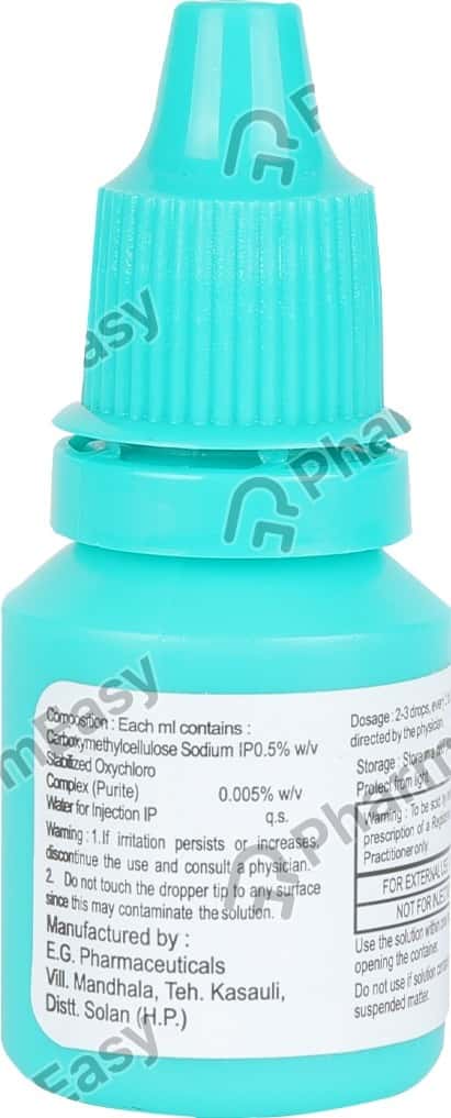 Everfresh Tears 0.5 %W/V Eye Drop (10): Uses, Side Effects, Price ...