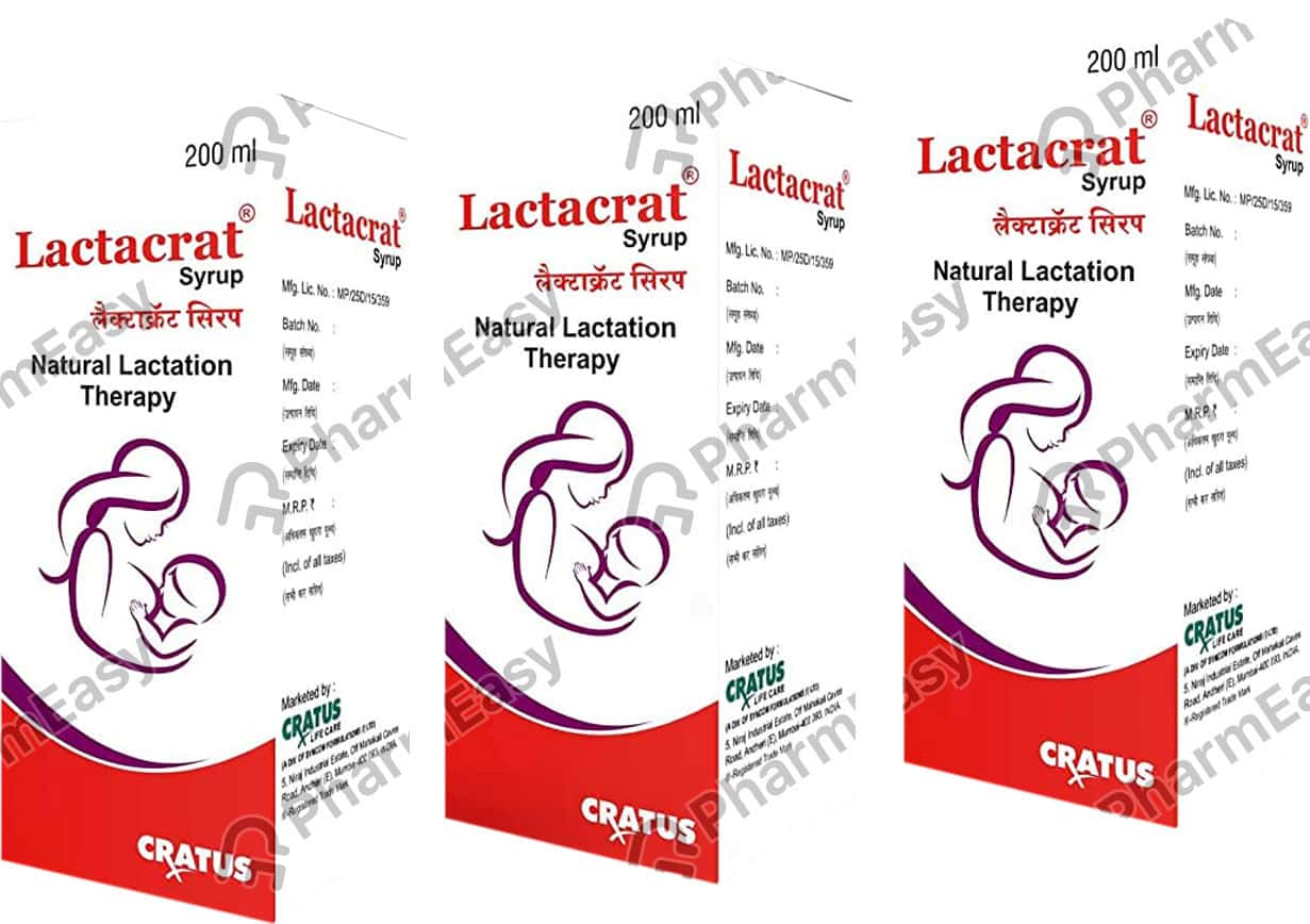 Buy Lactacrat Syrup (200) Online at Flat 15% OFF | PharmEasy