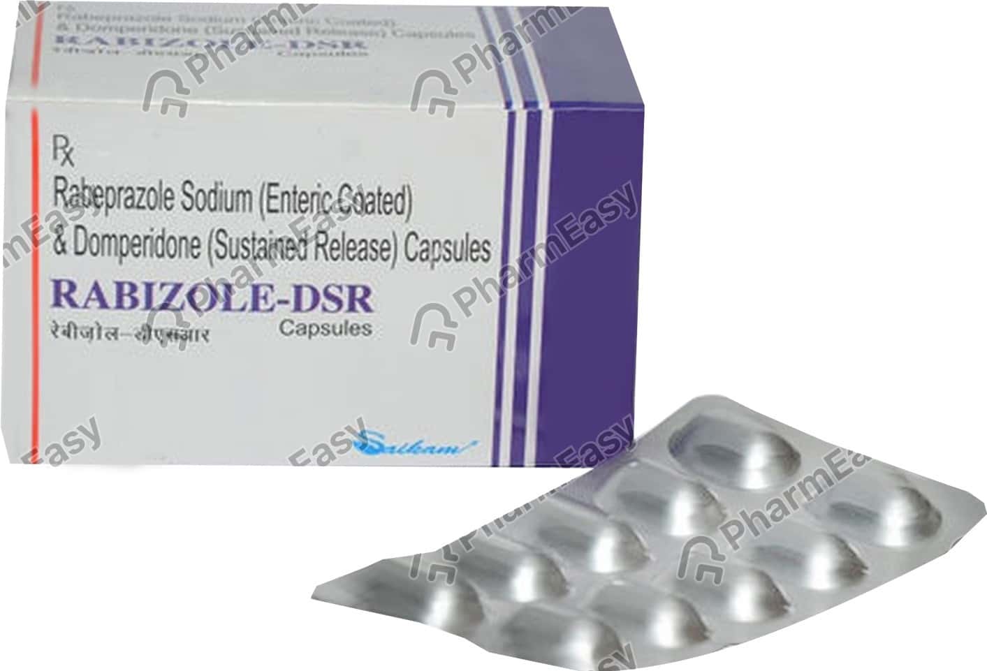 Rabizole Dsr Strip Of 10 Capsules: Uses, Side Effects, Price & Dosage ...