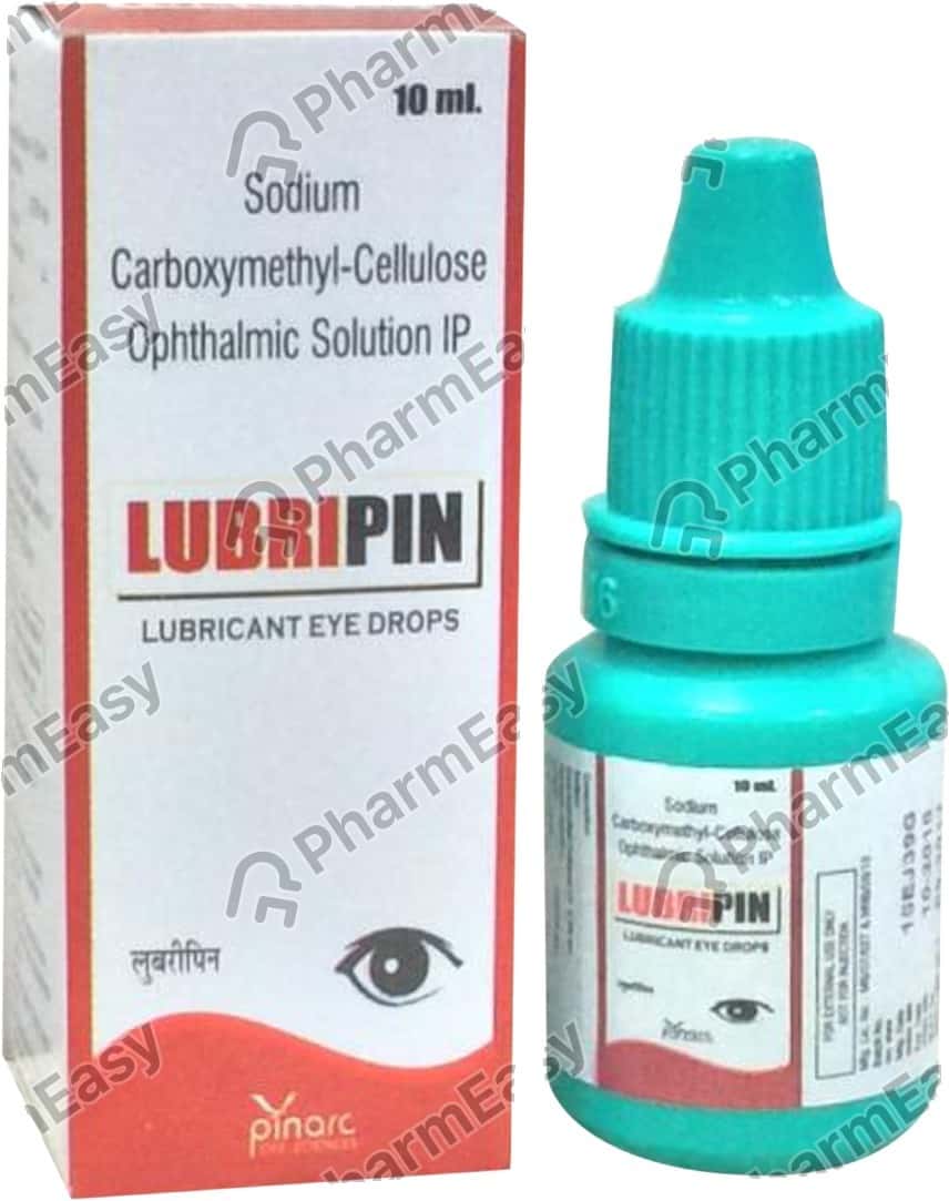 Lubripin 0.5 %W/V Eye Drop (10): Uses, Side Effects, Price & Dosage ...