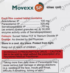 Movex SP Tablet: Uses, Side-effects, Price, Dosage & More Info - PharmEasy
