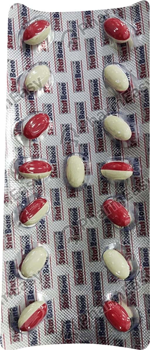 Statbone Strip Of 15 Capsules: Uses, Side Effects, Price & Dosage ...