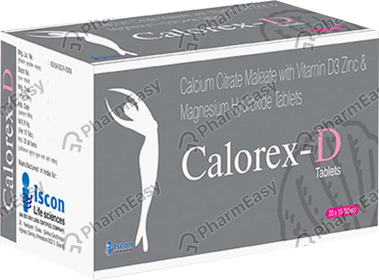 Buy Calorex D Tablet Online at Flat 15% OFF | PharmEasy
