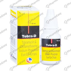 Tobra D Eye Ear Drops: Uses, Side Effects, Price & Dosage | PharmEasy