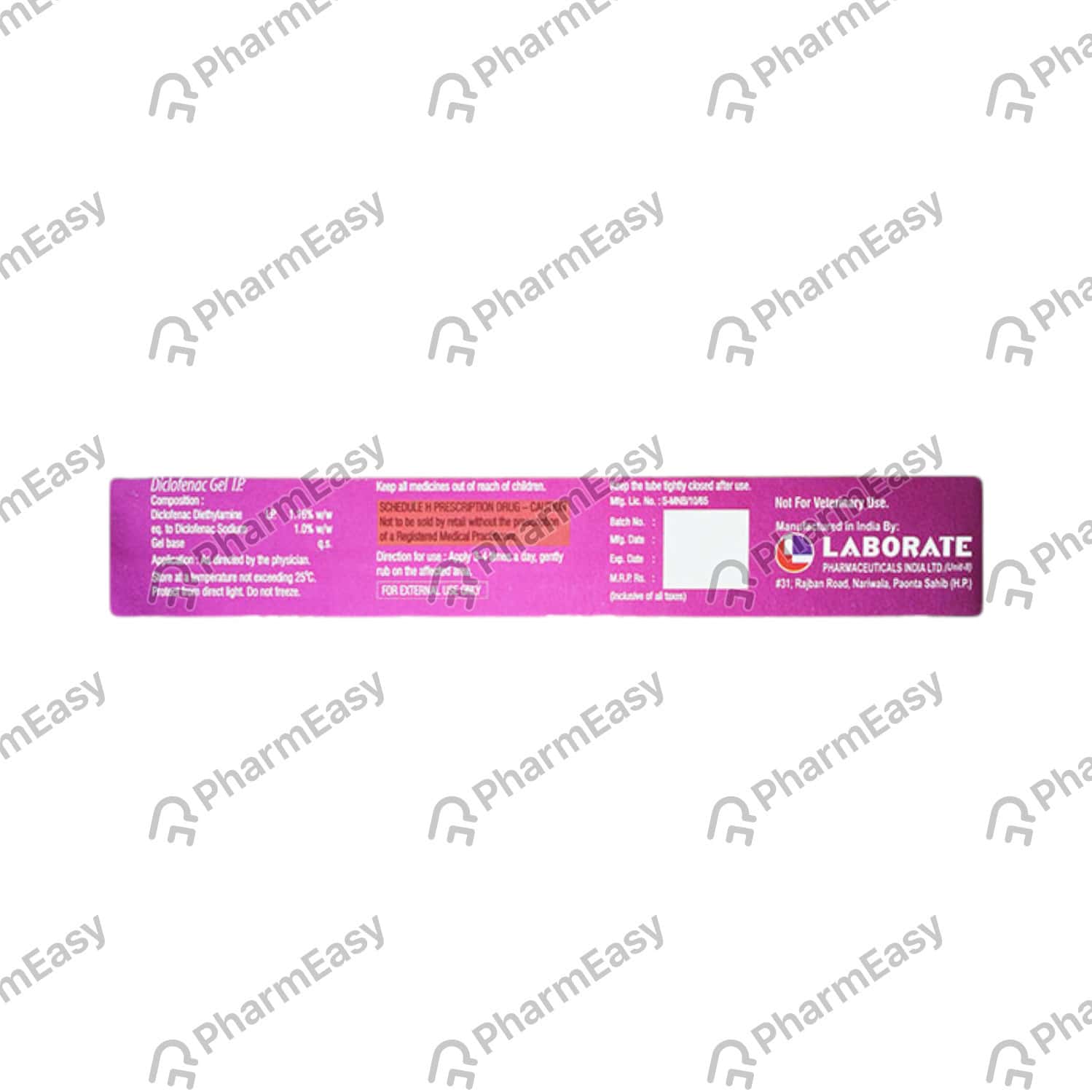 Diclolab Tube Of 30gm Gel: Uses, Side Effects, Price & Dosage | PharmEasy