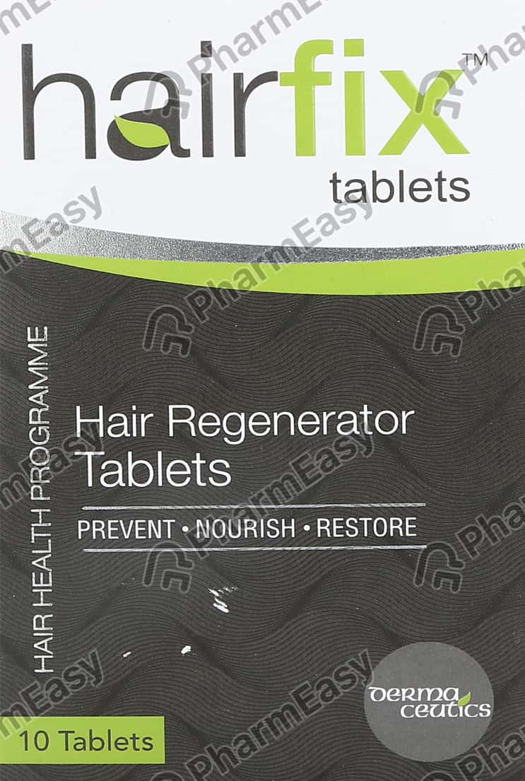 Buy Hair Fix Strip Of 10 Tablets Online at Flat 15% OFF | PharmEasy