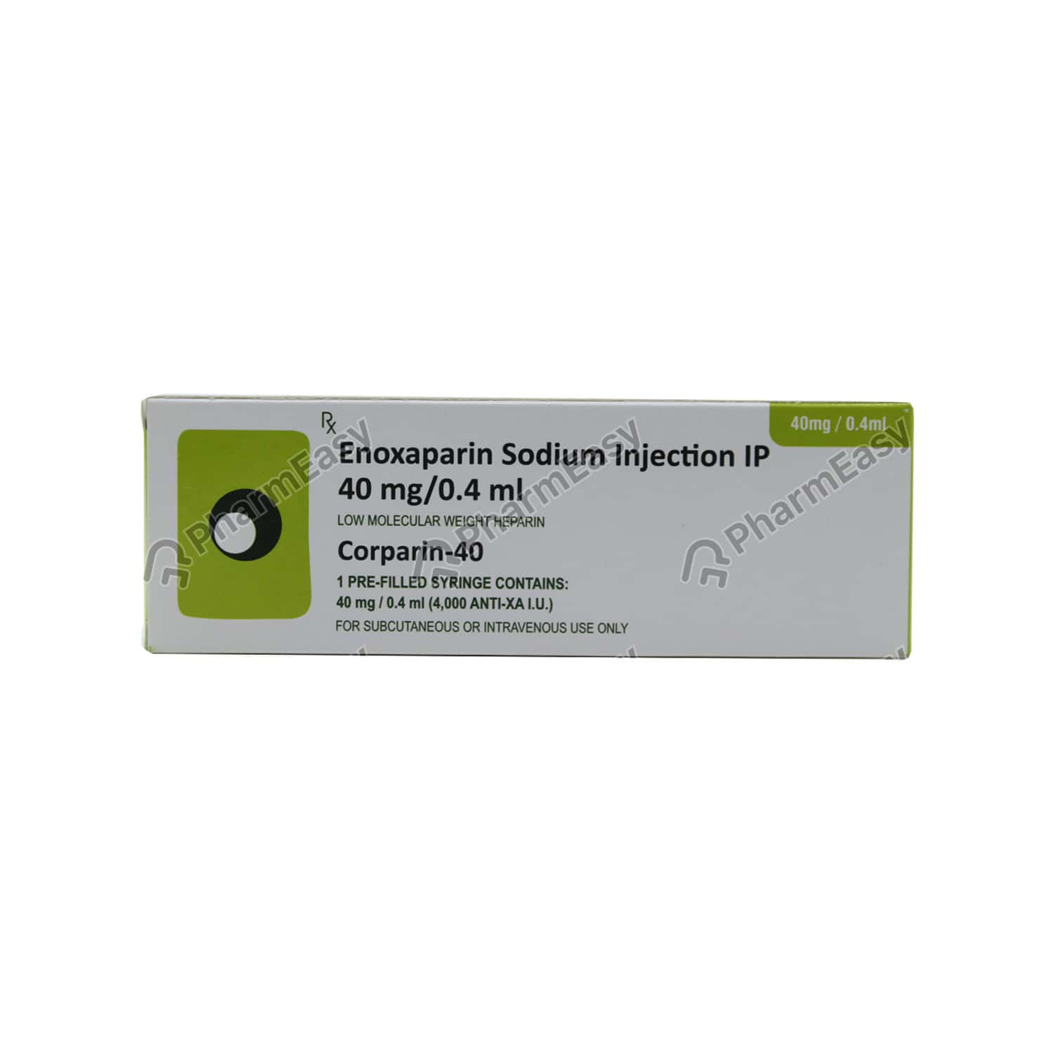 Corparin 40 MG Injection (0.4) - Uses, Side Effects, Dosage, Composition & Price | PharmEasy