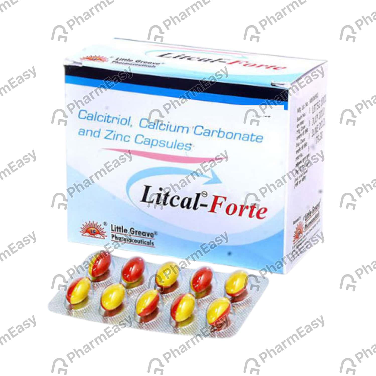 Buy Litcal Forte Capsule (10) Online at Flat 15% OFF | PharmEasy