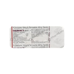Buy Cilidin T Tablet Online at Flat 18% OFF* | PharmEasy
